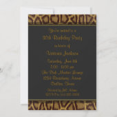 Leopard Print Party Invitation Template | Zazzle