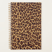 Leopard print planner | Zazzle