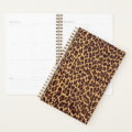 Leopard print planner | Zazzle