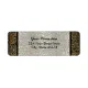 Leopard Print Return Address Labels | Zazzle