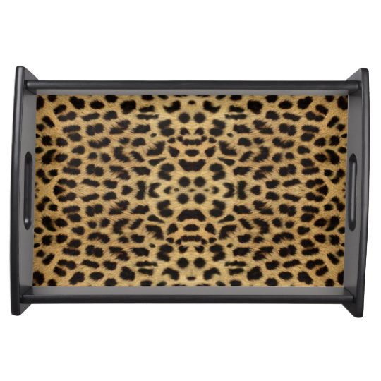 Leopard Print Serving Tray | Zazzle.com