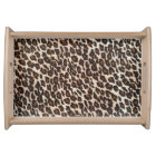 Leopard Print Serving Tray | Zazzle.com