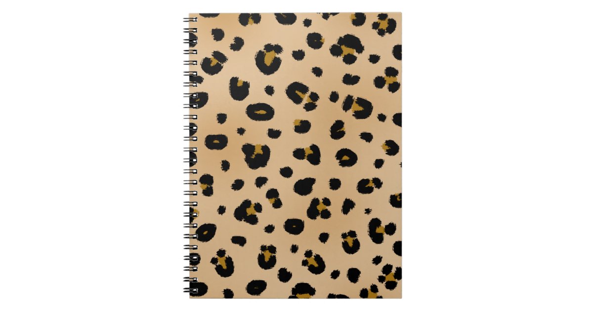 Leopard Print Spiral Notebook | Zazzle