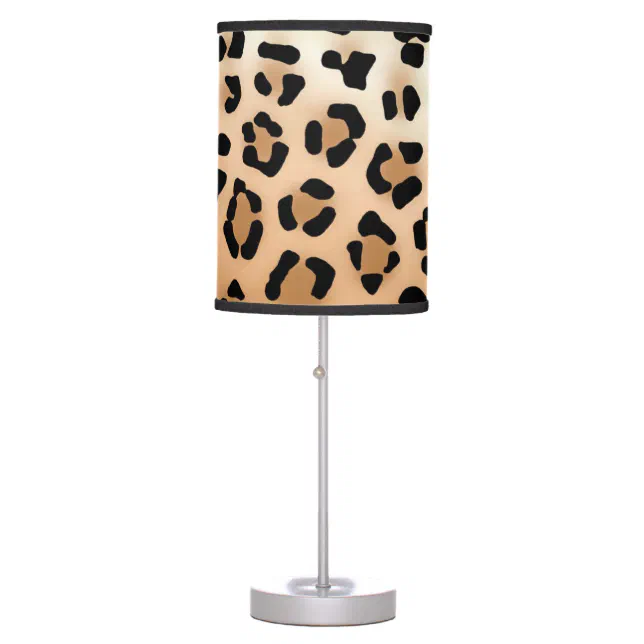 Leopard Print Table Lamp | Zazzle