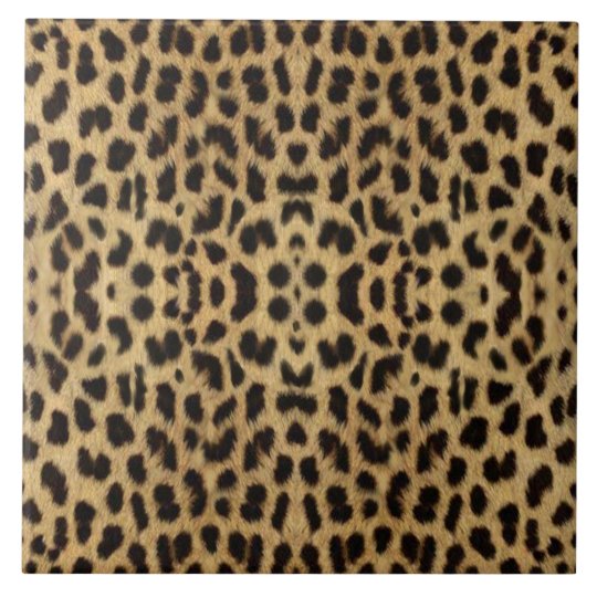 Leopard print Tile | Zazzle.com