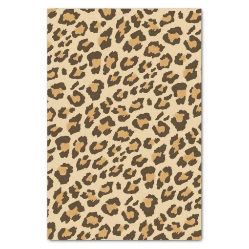 Leopard Print Tissue Paper | Zazzle