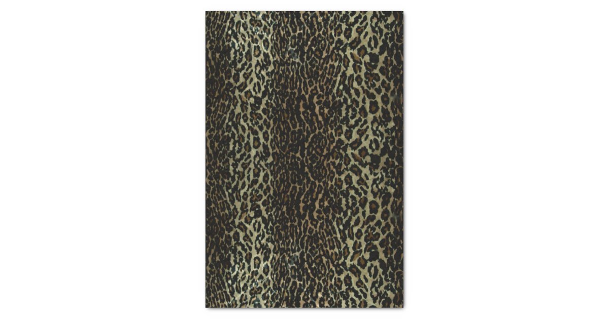 Leopard Print Tissue Paper Tissue Paper | Zazzle