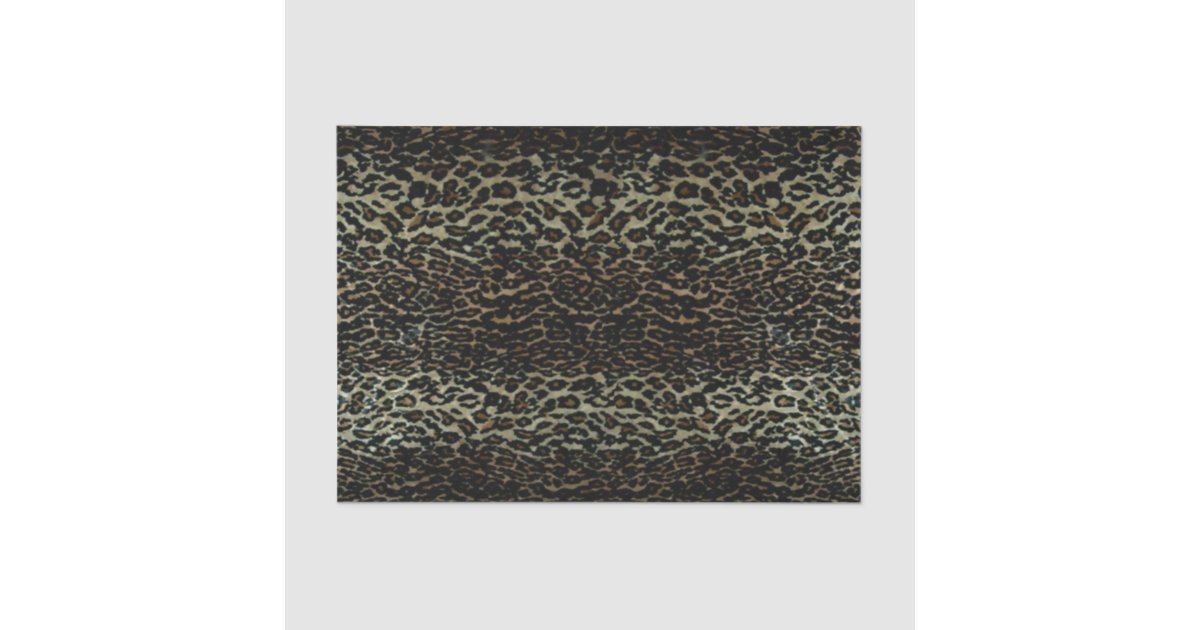 Leopard Print Tissue Paper Tissue Paper | Zazzle