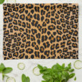 Leopard print towel | Zazzle