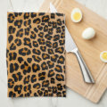 Leopard print towel | Zazzle
