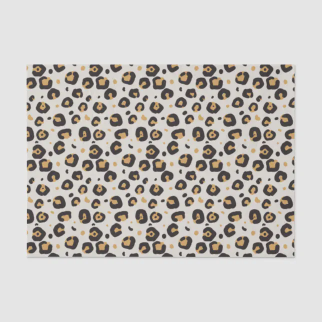 Leopard Print with Light stain background Tissue Paper | Zazzle