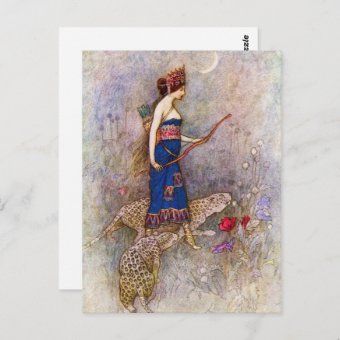 Leopard Queen Postcard | Zazzle