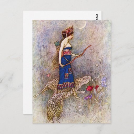 Leopard Queen Postcard | Zazzle