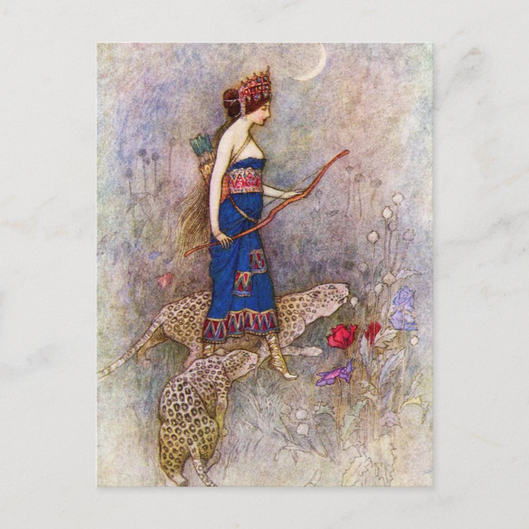 Leopard Queen Postcard | Zazzle