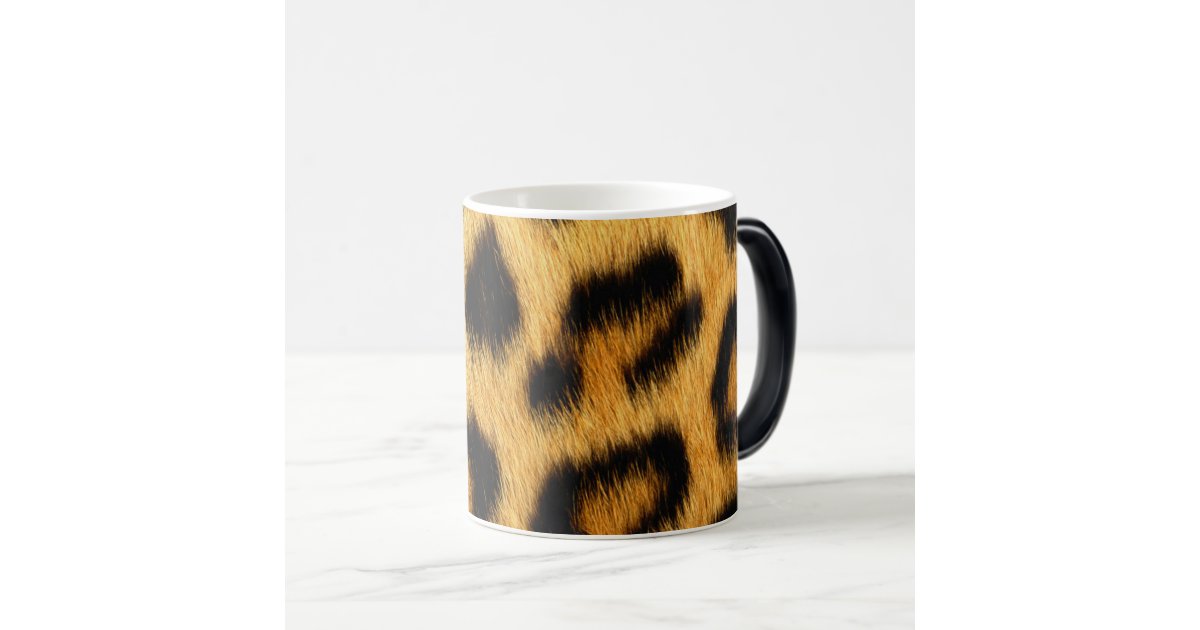 Leopard Skin Animal Print Color Morph Mug | Zazzle