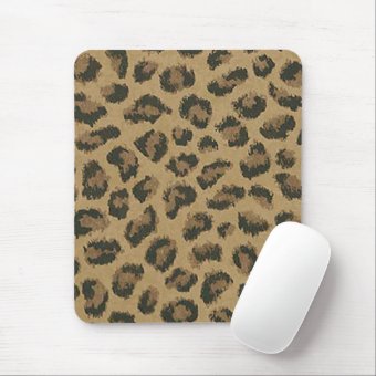 Leopard Skin Mouse Pad | Zazzle