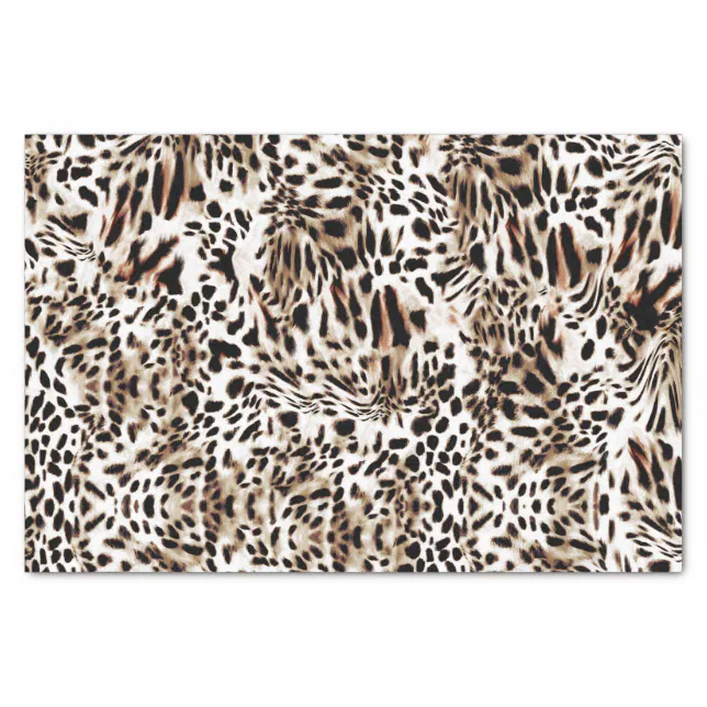 Leopard Skin Pattern Tissue Paper | Zazzle