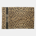 Leopard Skin Pattern Towel | Zazzle