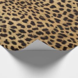 Leopard Spot Skin Print Wrapping Paper | Zazzle