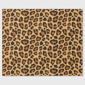 Leopard Wrapping Paper | Zazzle