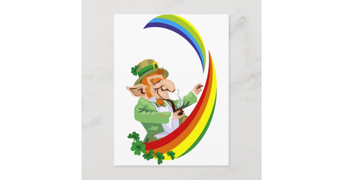 Leprechaun Magic Postcard | Zazzle