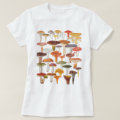 Les Champignons Mushrooms T-Shirt | Zazzle