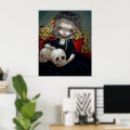 Les Vampires: Les Crânes ART PRINT rococo vampire | Zazzle