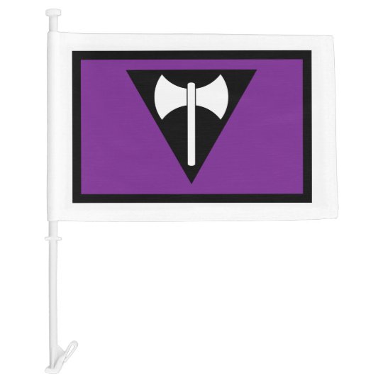 Lesbian Labrys Pride Flag