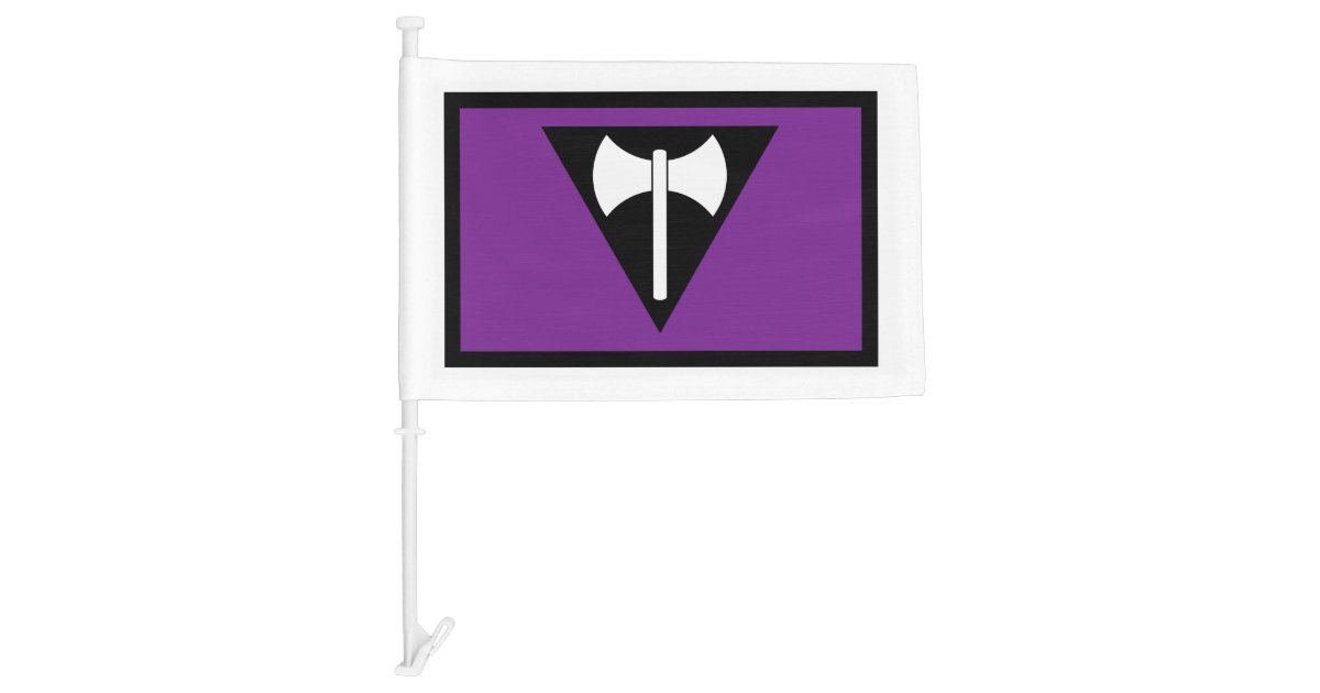 Lesbian Labrys Pride Flag Zazzle