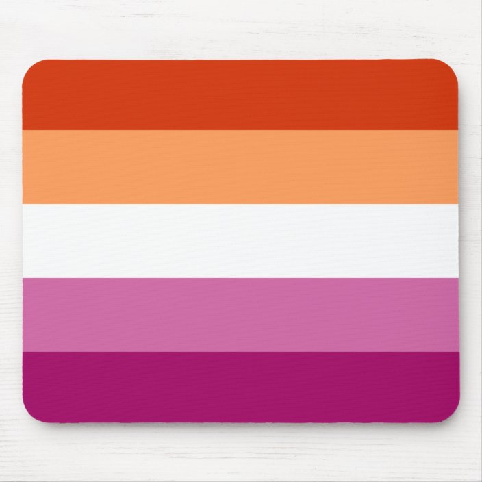 Lesbian Pride Mouse Pad | Zazzle