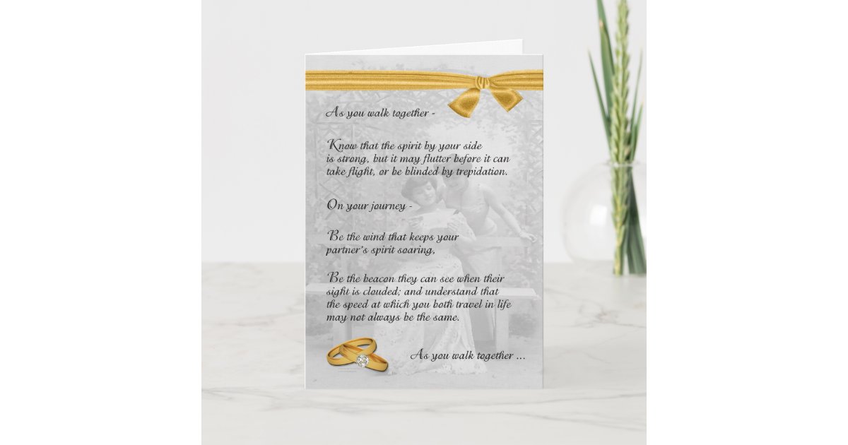 Lesbian Wedding Congratulations Card | Zazzle