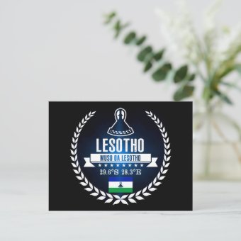 Lesotho Postcard | Zazzle