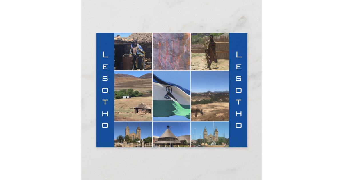 lesotho scenes postcard | Zazzle