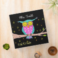 Lesson Plans Owl Teacher Binder | Zazzle
