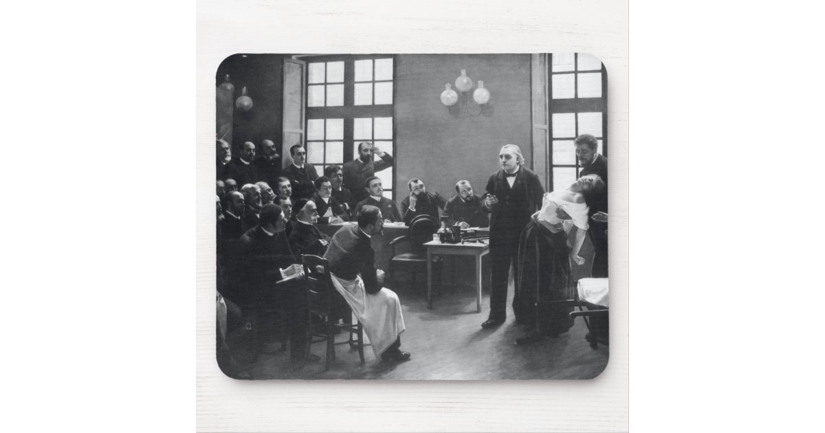 Lesson with Doctor Charcot at the Salpetriere Mouse Pad | Zazzle