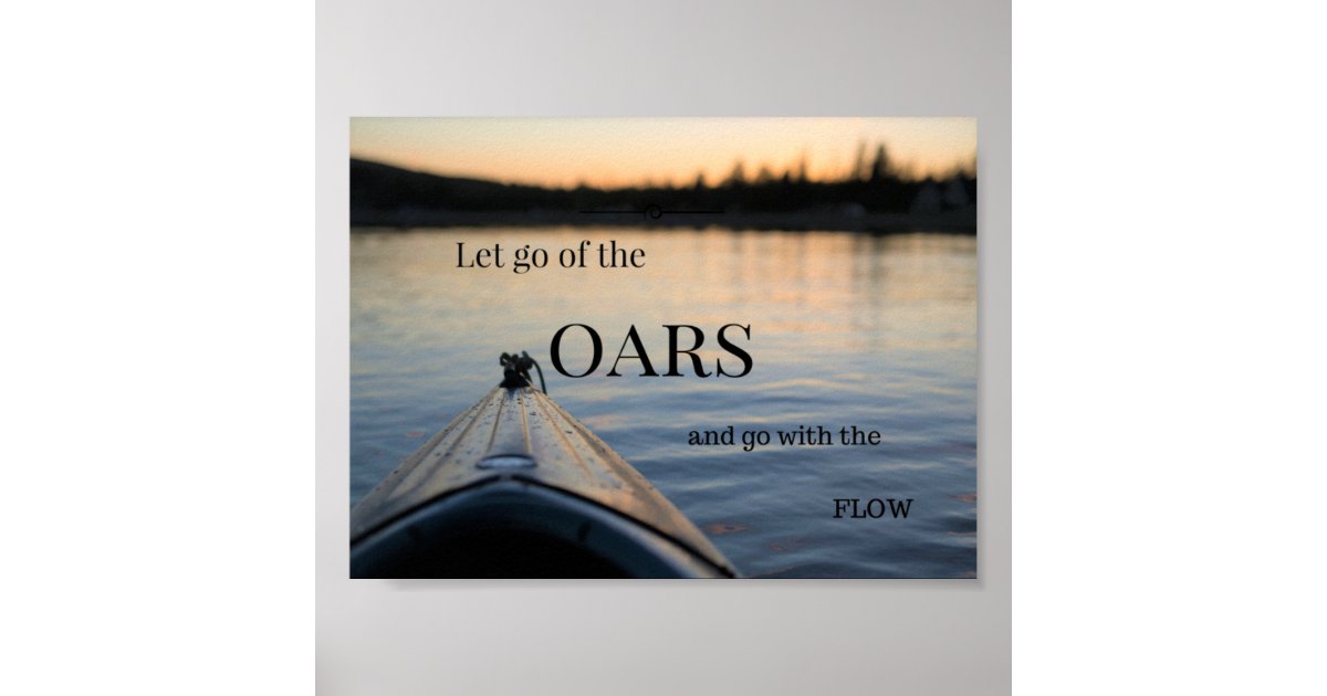 Let Go Nature Inspired Poster | Zazzle