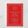 Let it Snow Christmas Holiday Open House Invitation | Zazzle