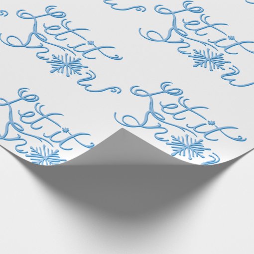 Let It Snow Wrapping Paper | Zazzle