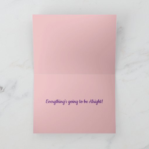 Let Life Love You Floral Greetings Get Well Card | Zazzle