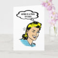 Let Me Eat Cake Birthday Card | Zazzle