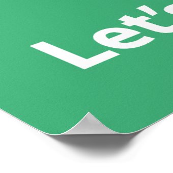 Let’s Count! Poster | Zazzle