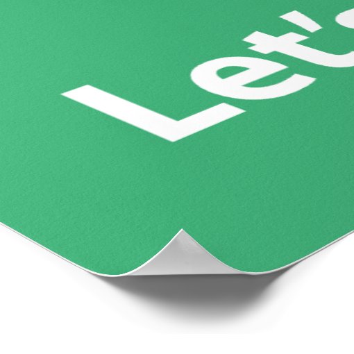 Let’s Count! Poster | Zazzle