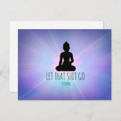 LET THAT SH** GO Postcard | Zazzle