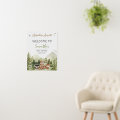 Let the Adventure Begin Baby Shower Welcome Sign | Zazzle