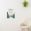 Let The Adventure Begin Baby Shower Welcome Sign | Zazzle
