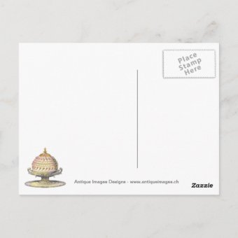 Let Them Eat Cake French Pastry Chef Postcard | Zazzle