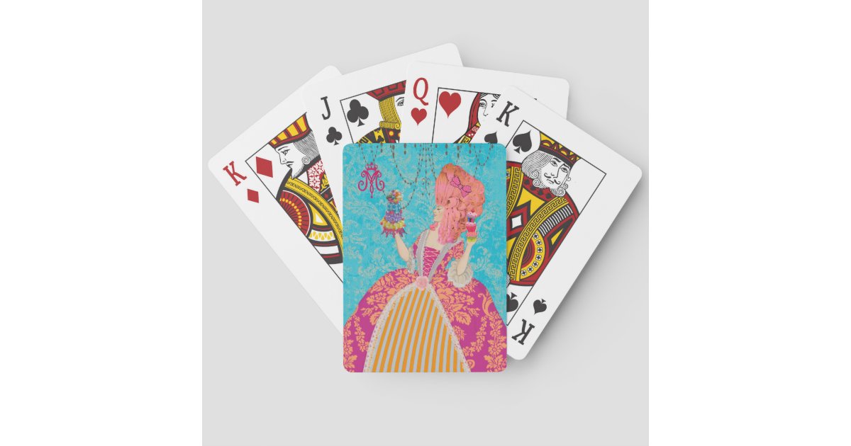 Let Them Eat Cake ~ Playing Cards #12 | Zazzle