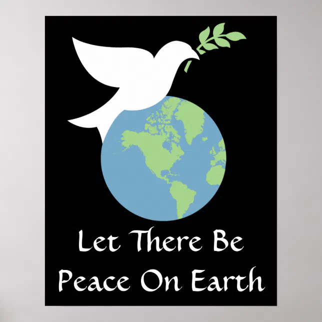 Let There Be Peace On Earth Poster | Zazzle
