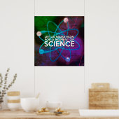 LET US PAUSE NOW FOR A MOMENT OF SCIENCE Art Poster | Zazzle