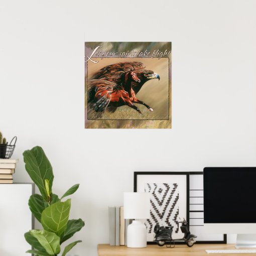 Let your Spirit take Flight Poster | Zazzle